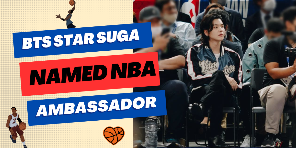 BTS Star SUGA Named NBA Ambassador - Ceylon First UK